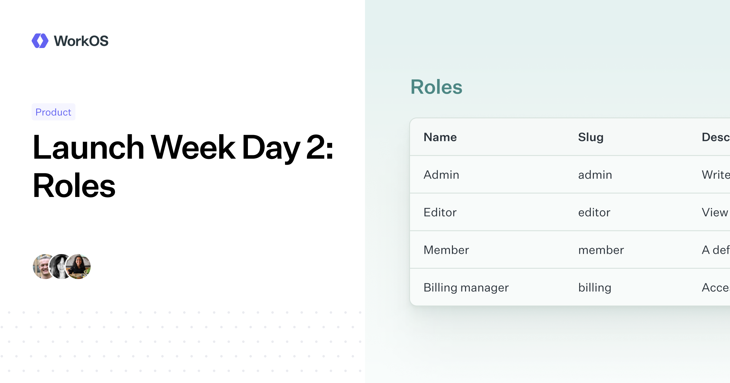 Launch Week Day 2: Roles — WorkOS