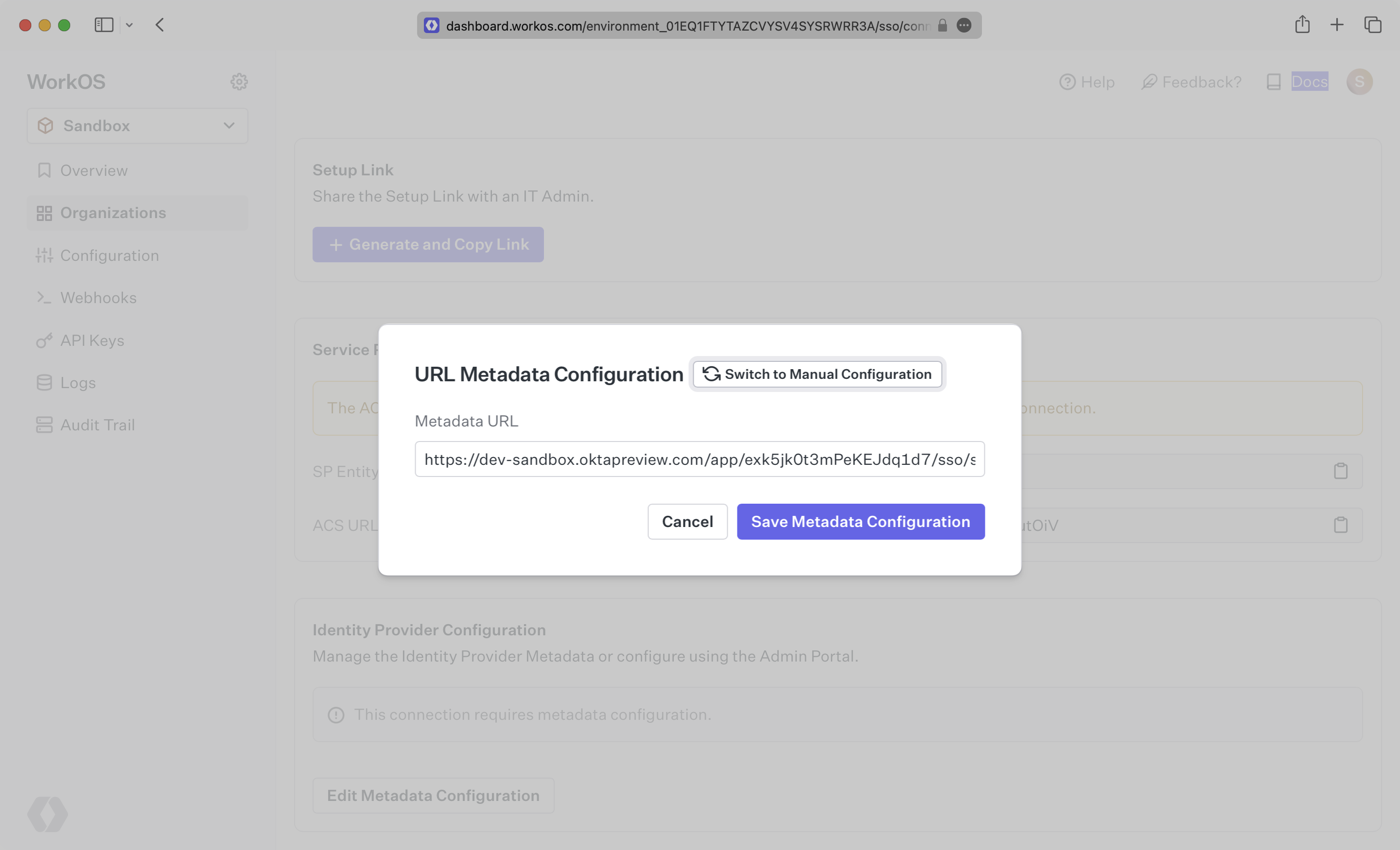 Okta SAML – Integrations – WorkOS Docs