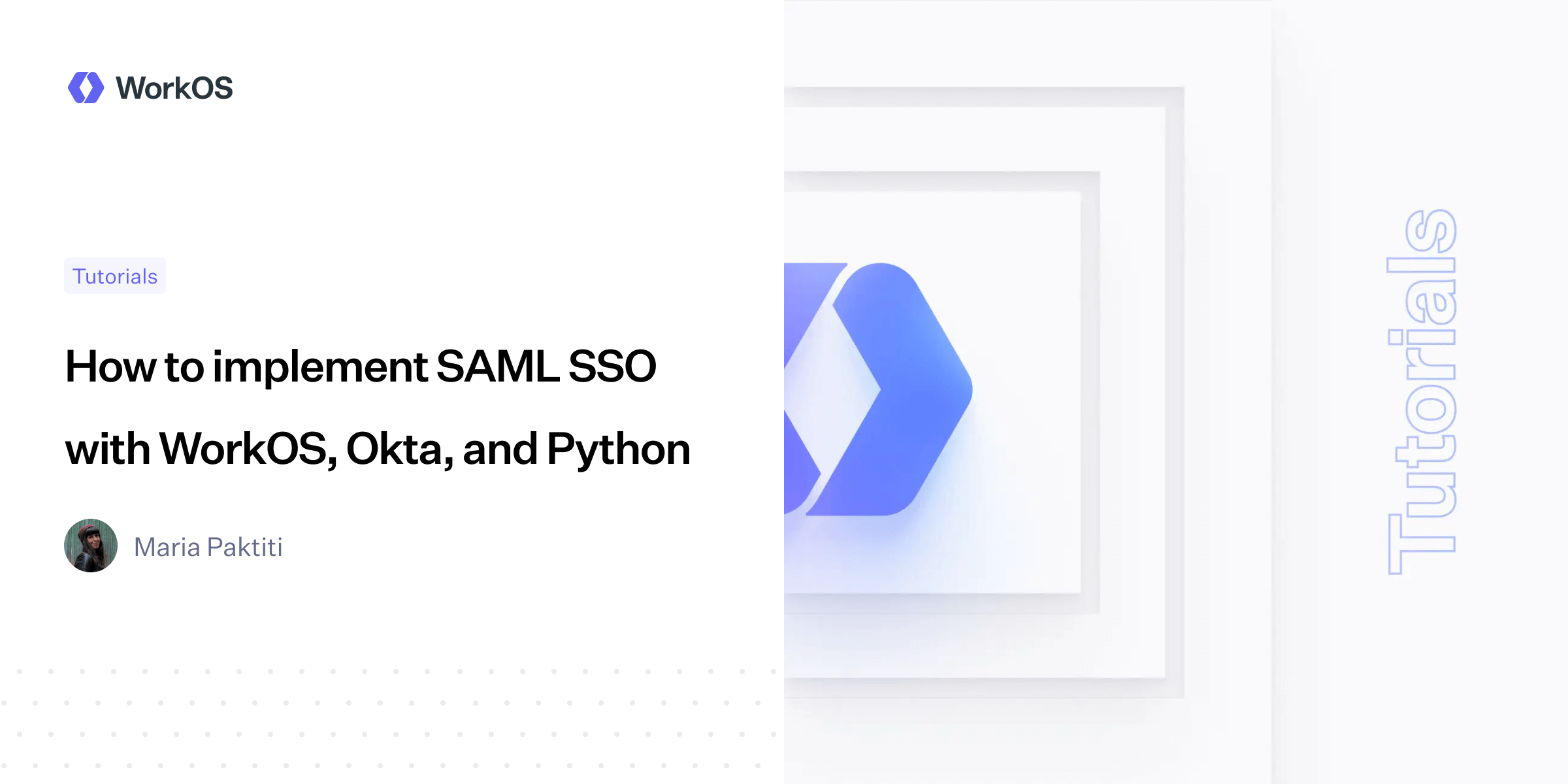 How to build SAML SSO with WorkOS, Okta, and Python — WorkOS